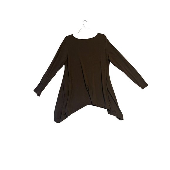 Chalet | Tops | Chalet Et Ceci Womens Xl Tunic Top Brown | Poshmark